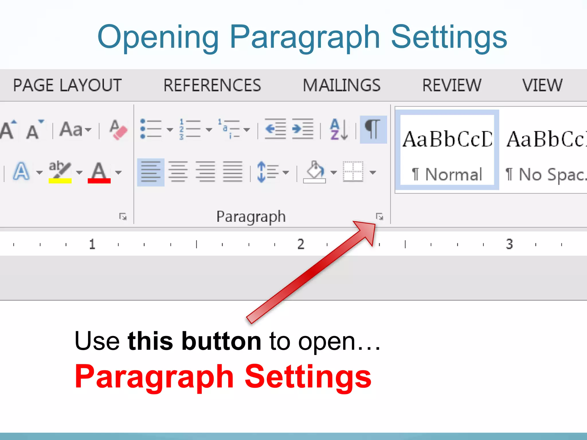 CSC102 Word Paragraph Formatting | PPT