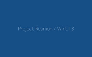 Build 2021 Topics & Unofficial Talks for Windows Development | PPT