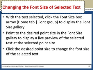 Microsoft Word Chapter 01 | PPTX