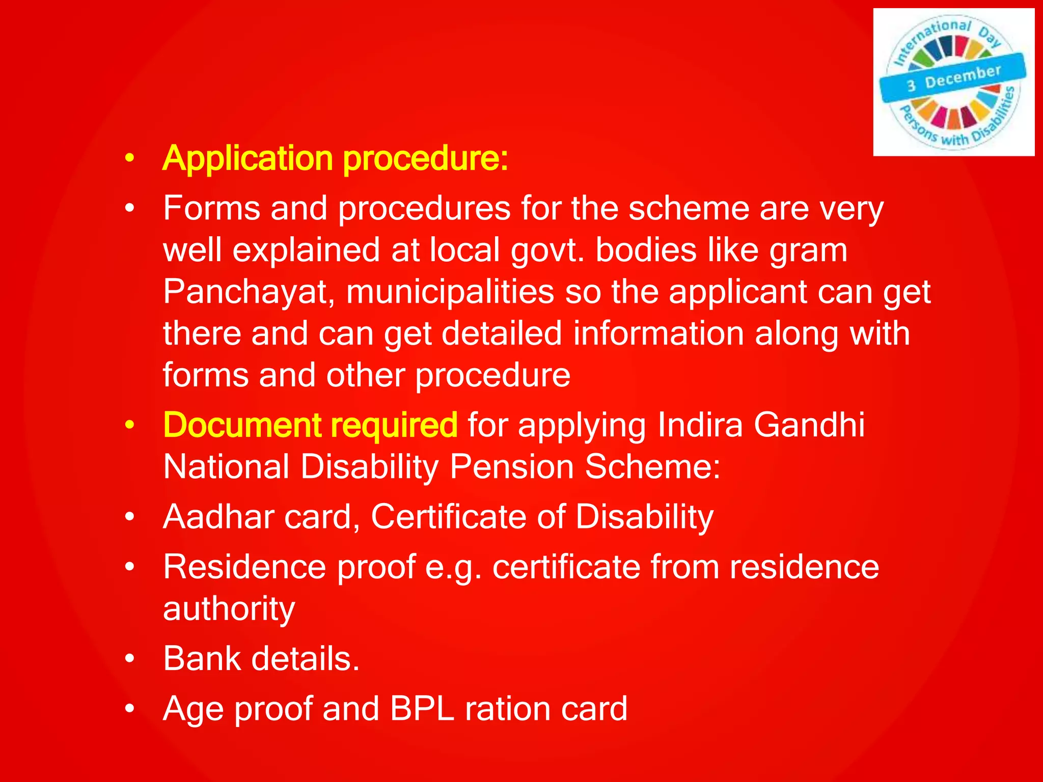 Concessions given by Government of India to Persons with disabilities ...