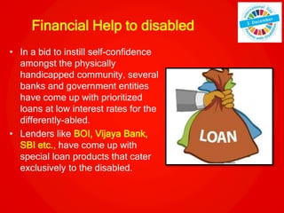 Concessions given by Government of India to Persons with disabilities ...