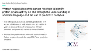 IBM Watson for Drug Discovery | PPTX