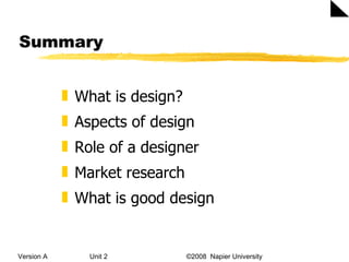 Week 2 - A Introduction to Design | PPT