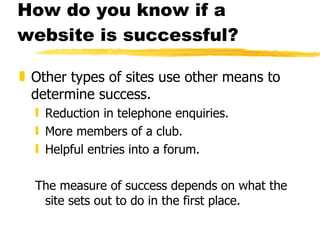 Week 2 - Purpose of a website | PPT