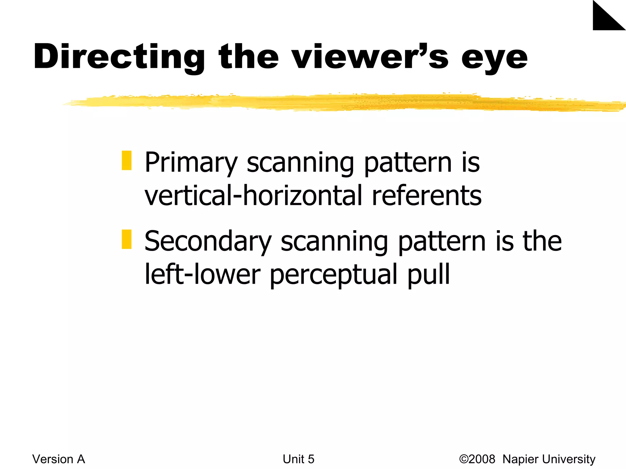 Week 5 - Visual Hierarchies | PPT