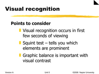Week 5 - Visual Hierarchies | PPT