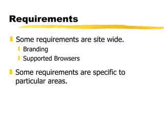 Web Functionality | PPT