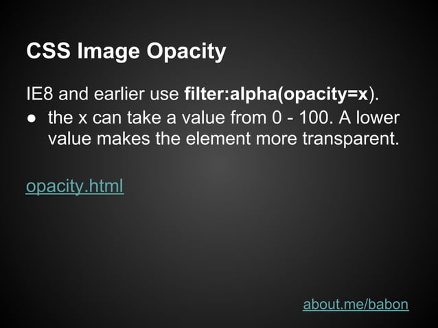 WDES106 CSS Advanced Part 1 | PPT