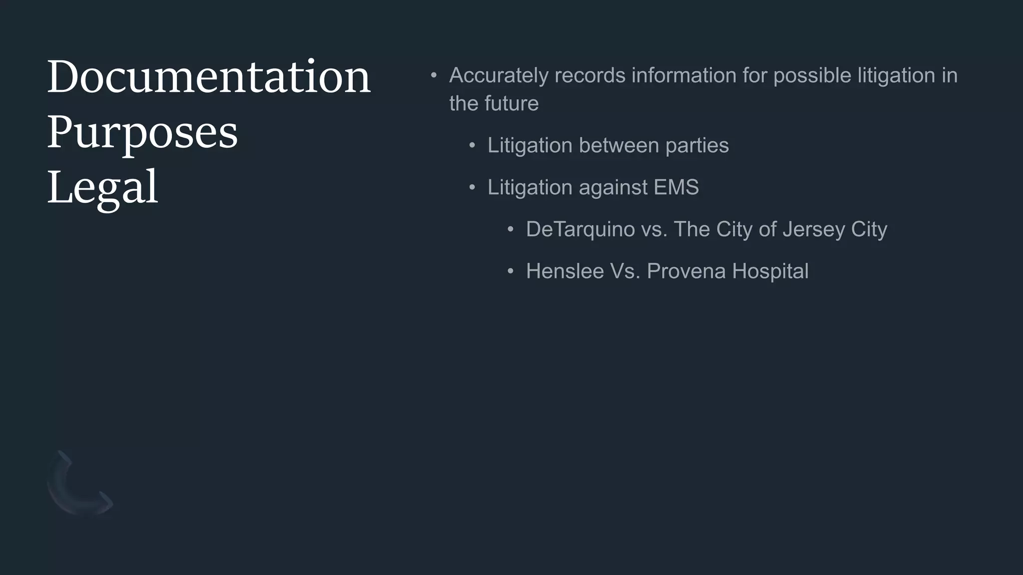 EMS Documentation | PPTX