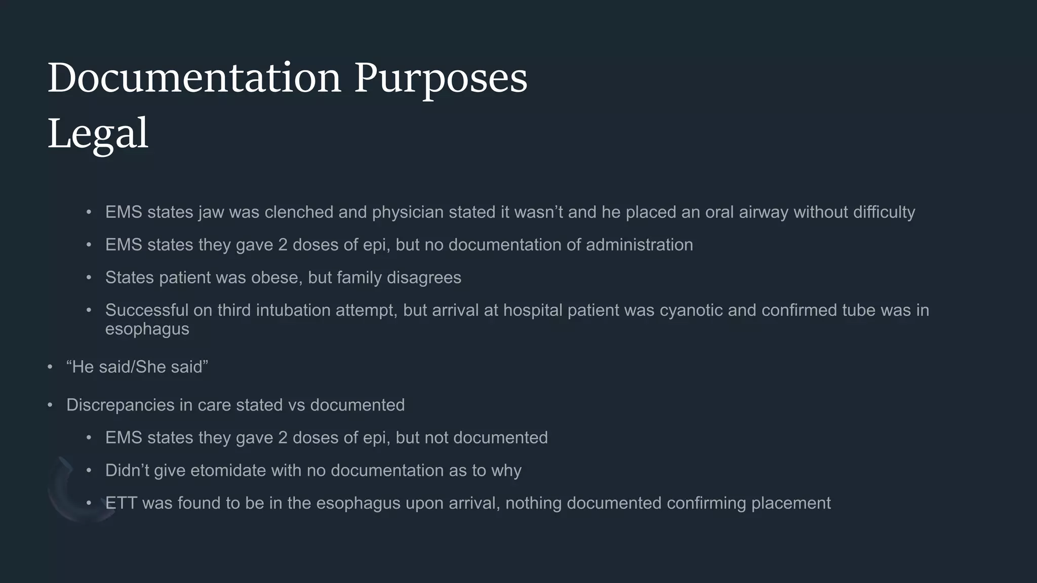 EMS Documentation | PPTX