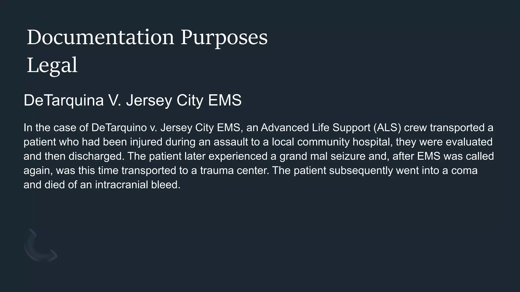 EMS Documentation | PPTX