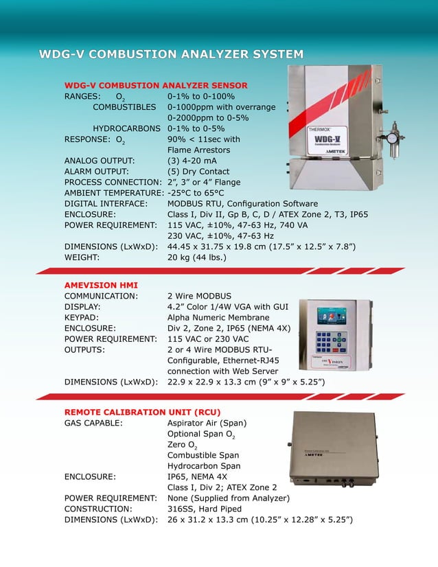 WDG-V Thermox Combustion Analyzer | PDF