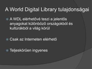 World Digital Library | PPT