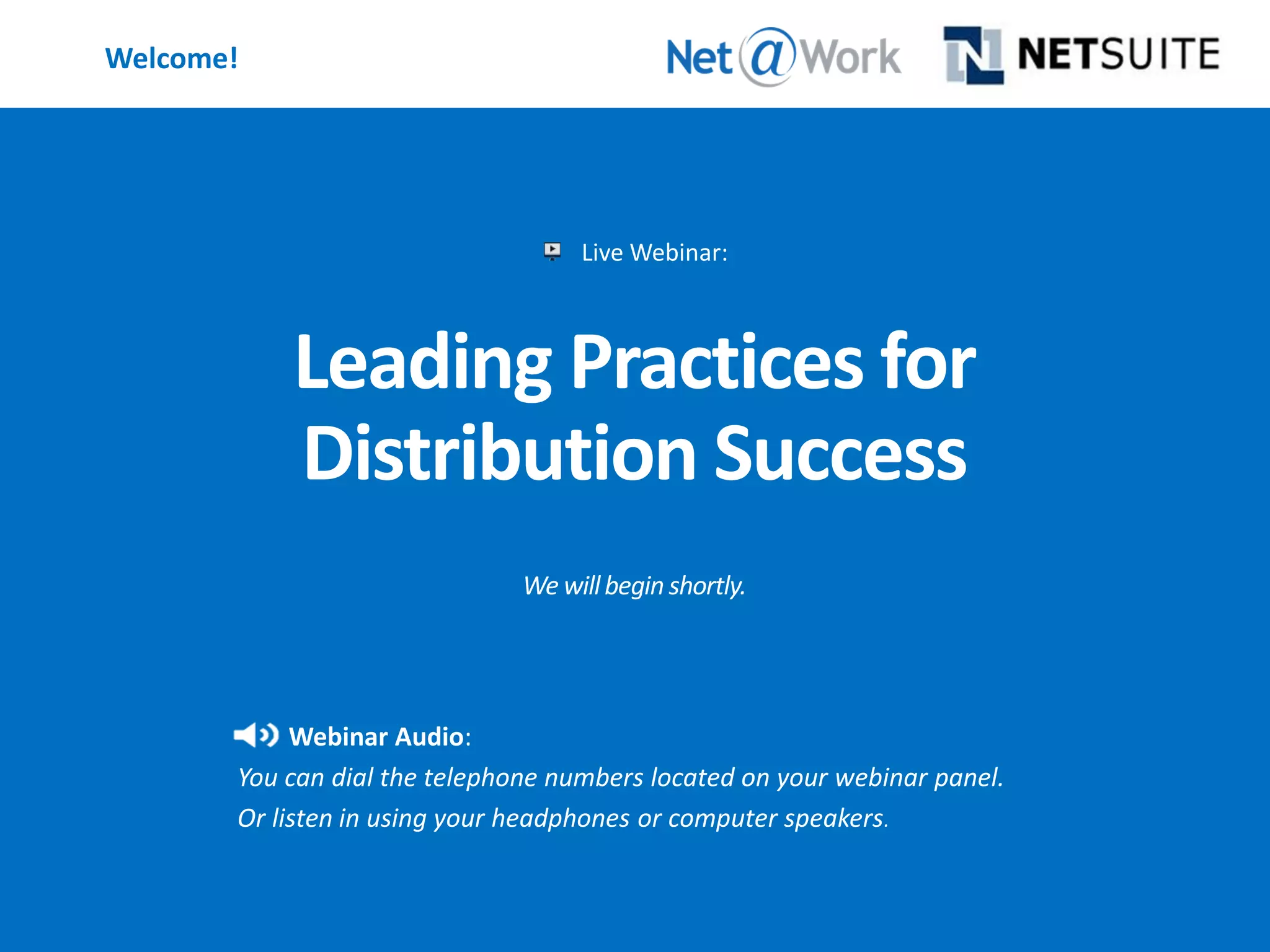 Leading Practices for Distribution Success | PDF