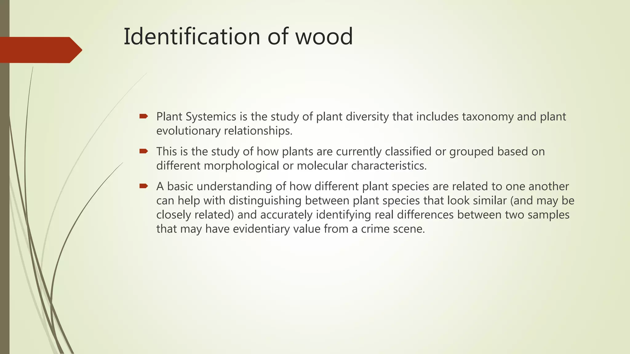 Forensic Botany | PPTX