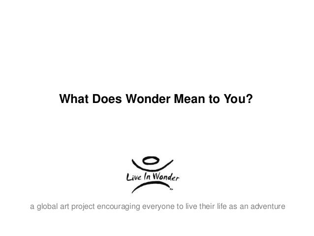 Wondering Meaning