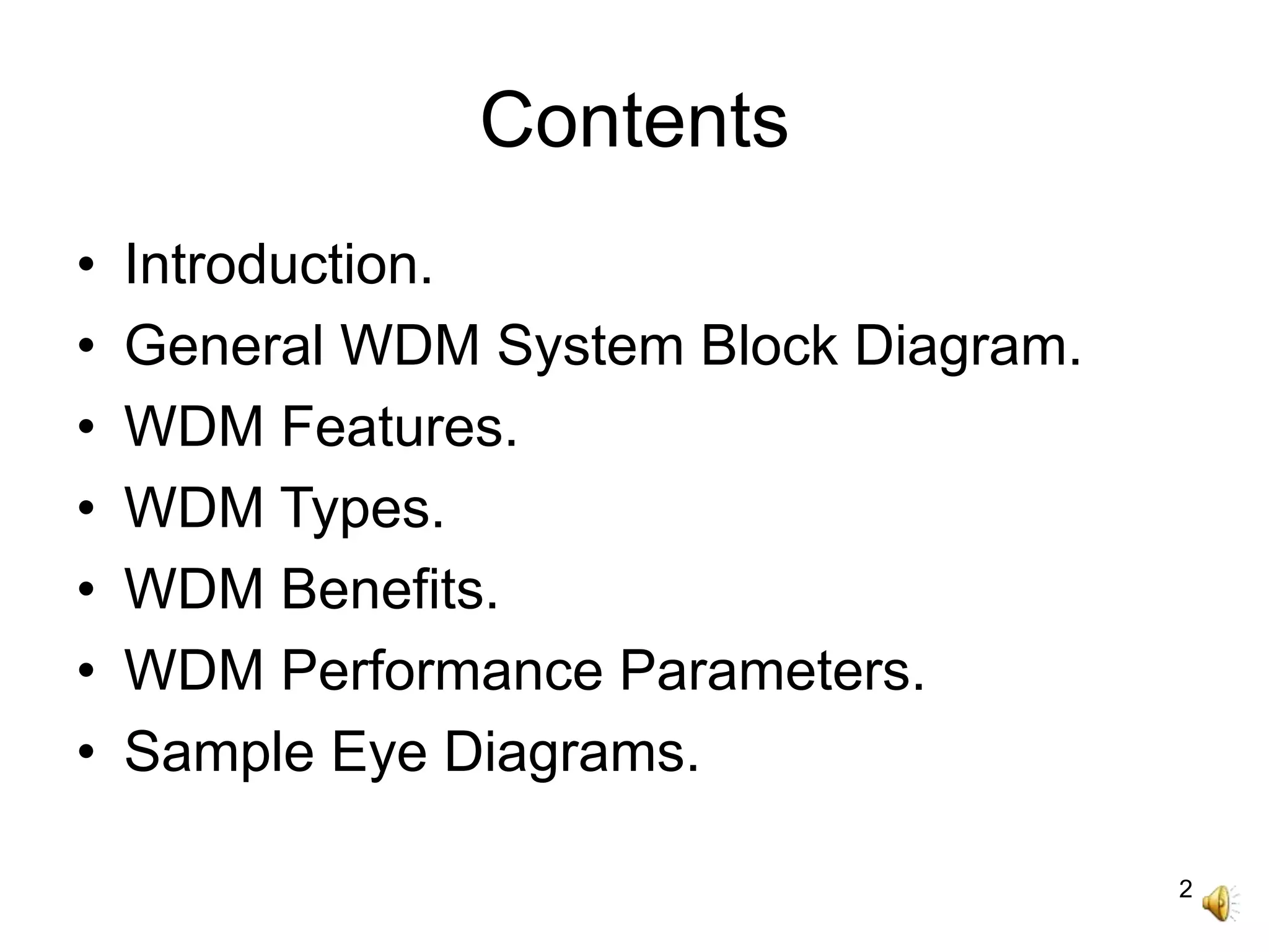 Wdm benefits and performance parameters | PPT | Computer Networking | Computing