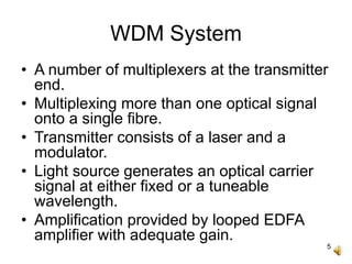 Wdm benefits and performance parameters | PPT