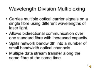 Wdm benefits and performance parameters | PPT | Computer Networking | Computing