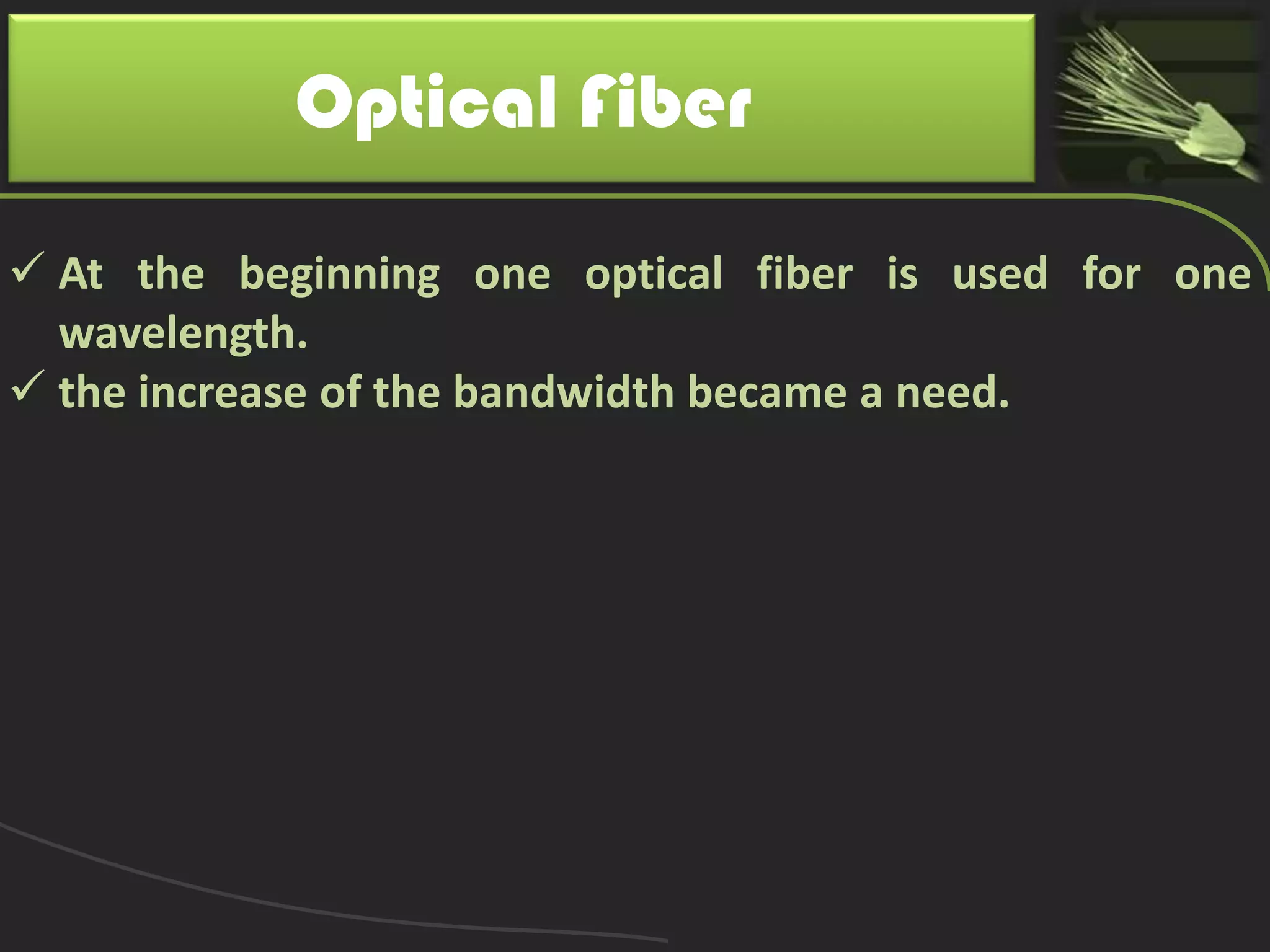 WDM & Optical Amplifiers | PPTX