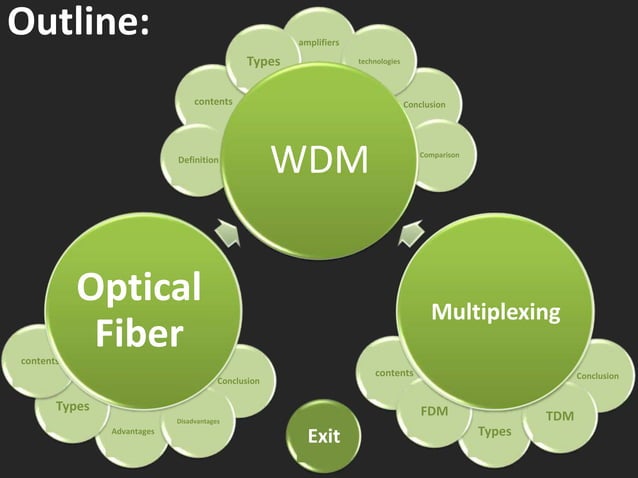WDM & Optical Amplifiers | PPTX | Technology & Computing