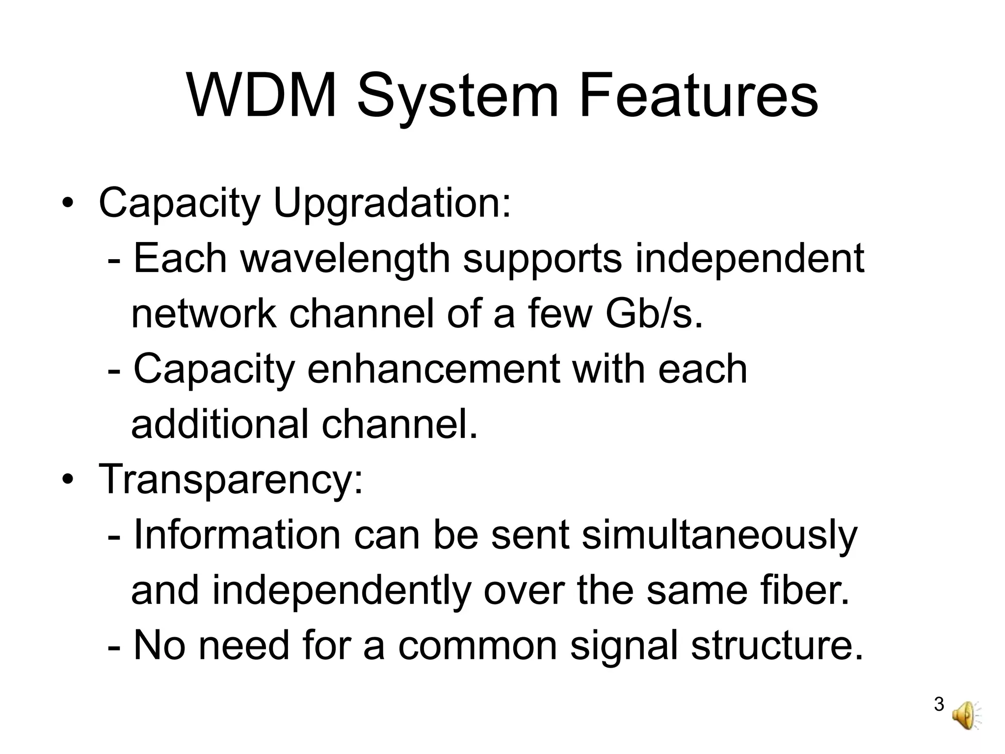 Wdm standards and components | PPT