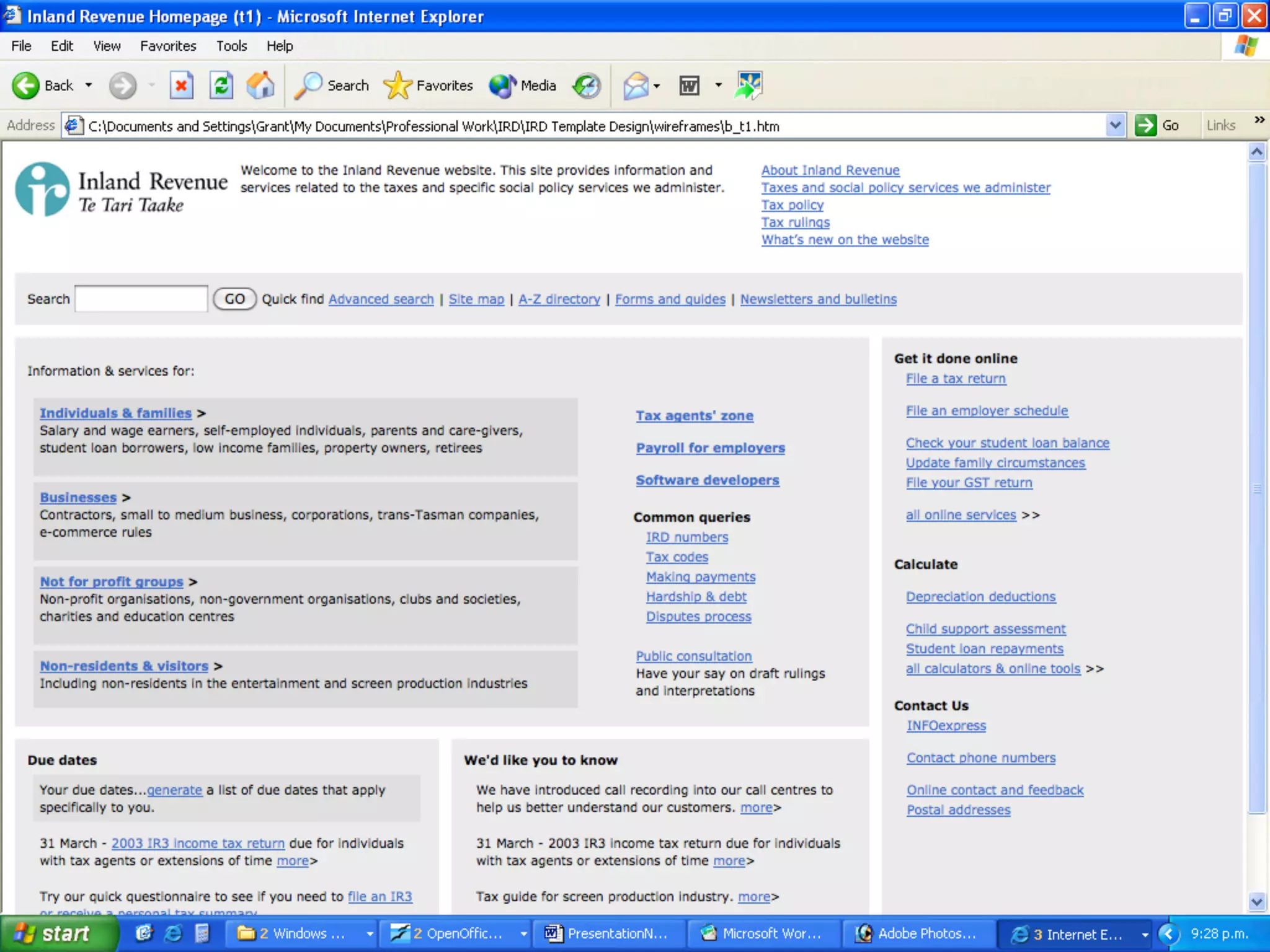 Visualising the User Experience | PDF