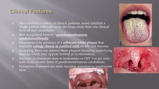 Non keratotic white lesions of the oral cavity | PPTX