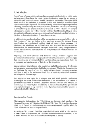 Estonian e-Government | PDF