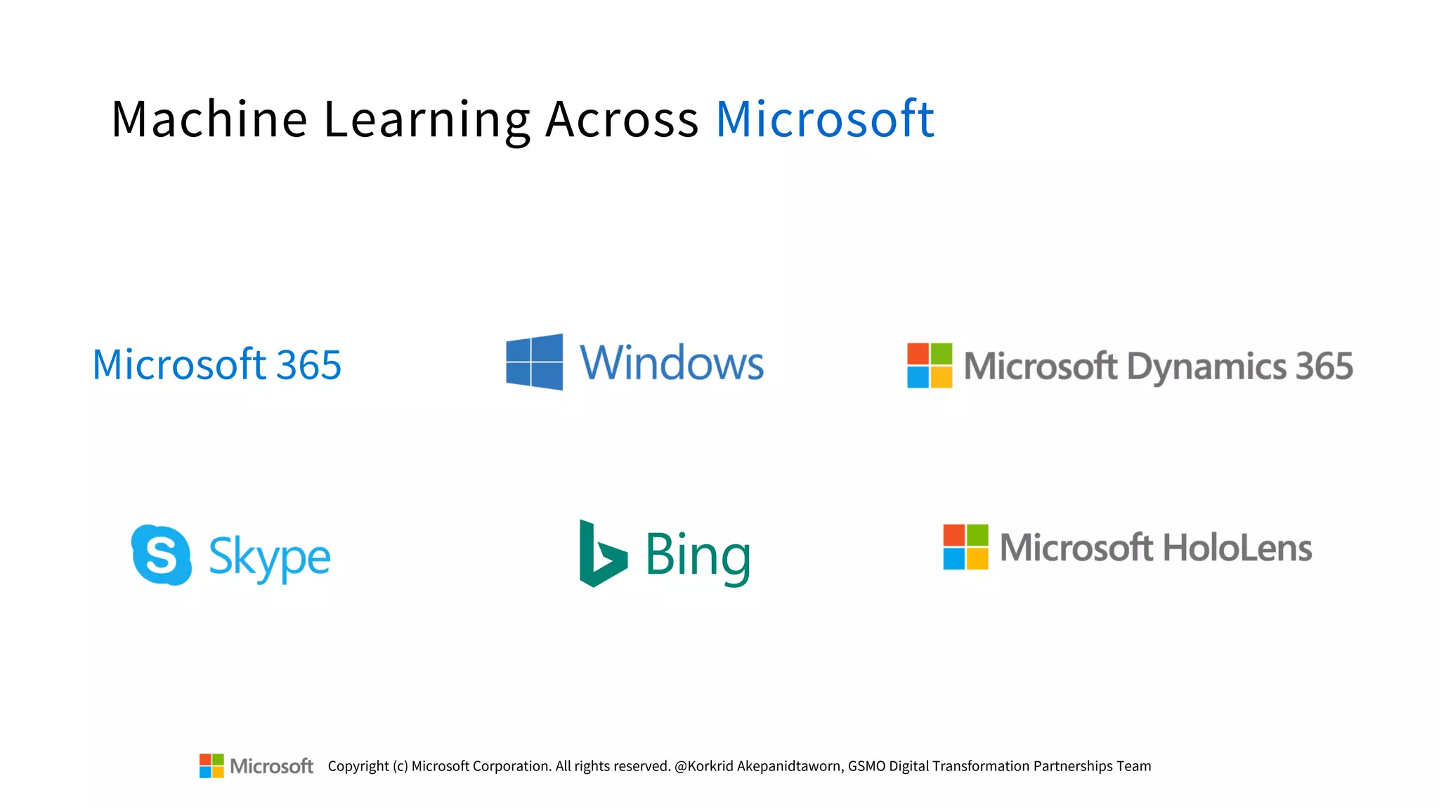 [AI] ML Operationalization with Microsoft Azure | PPT