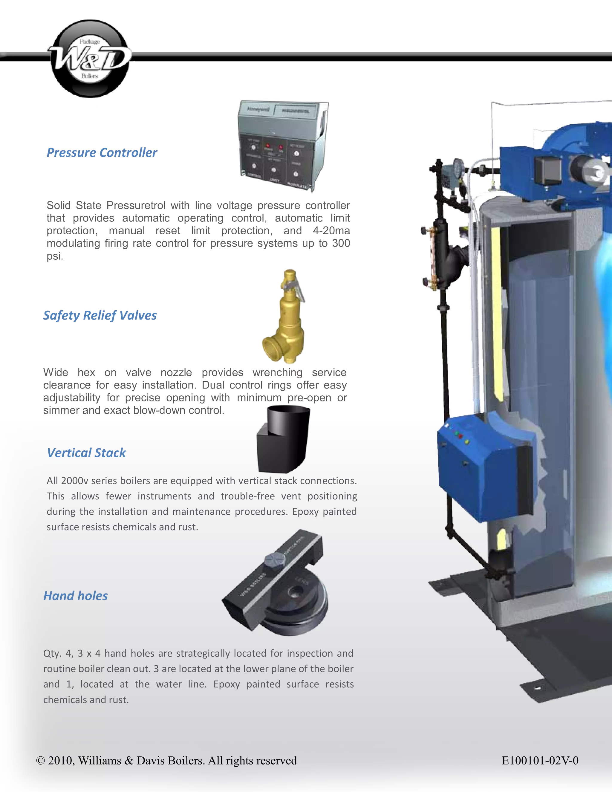 Two pass vertical tubeless boilers | PDF