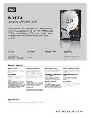 Wd spec re4 | PDF