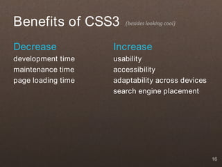 Effective and Efficient Design with CSS3 | PDF | Web Design and HTML | Internet