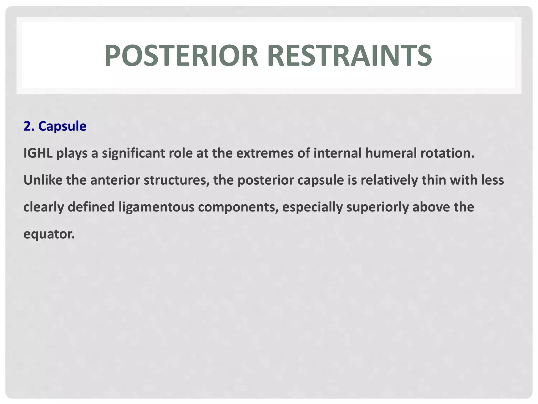 Posterior shoulder dislocation 2 | PPTX
