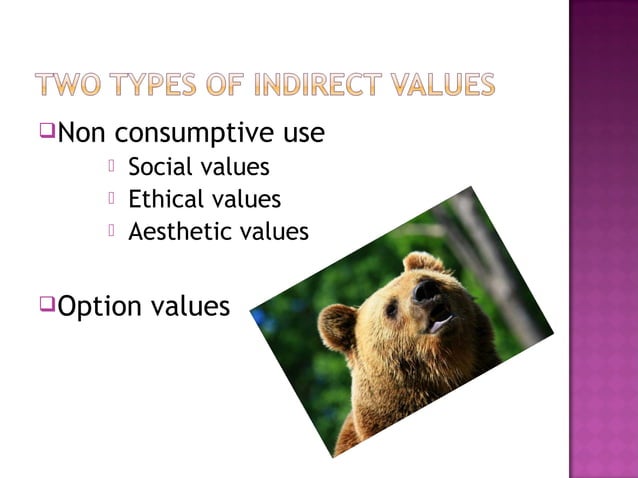 value of biodiversity | PPT | Environment | Science