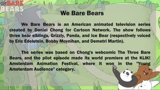 We-Bare-Bears Power Point Template for Presentation | PPTX