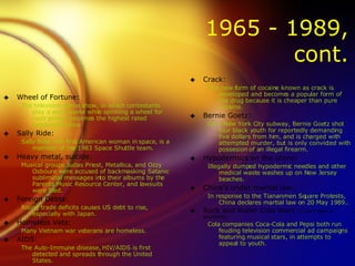 We Didnt Start The Fire | PPT