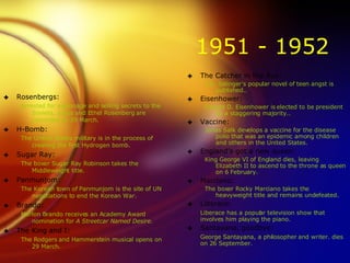 We Didnt Start The Fire | PPT