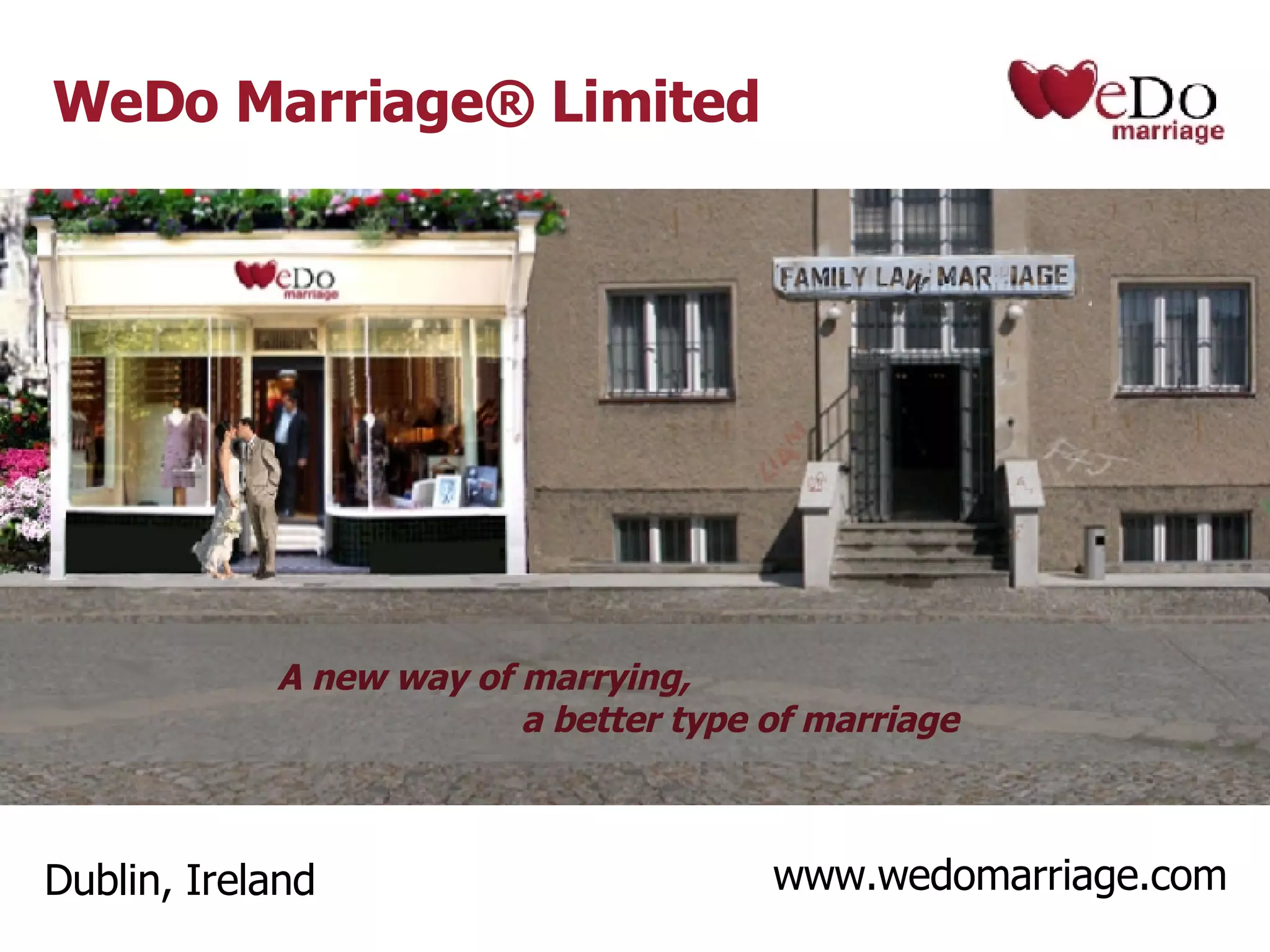 WeDo Marriage Overview | PPT