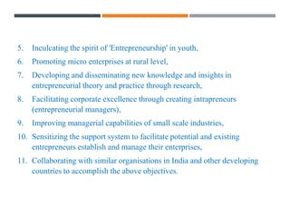 Entrepreneurship Development Institute of India (EDII) | PPT