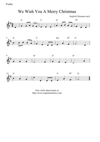 We wish-you-a-merry-christmas | PDF | Classical Music | Music