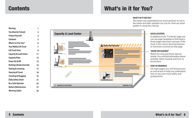 Crown forklift we/ws 2300 manual operator guide | PDF | First Aid ...