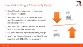 we45 - SecDevOps Concept Presentation | PDF | Web Development | Internet