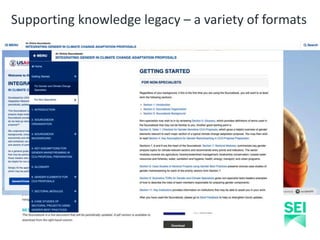 An introduction to weADAPT | PPTX