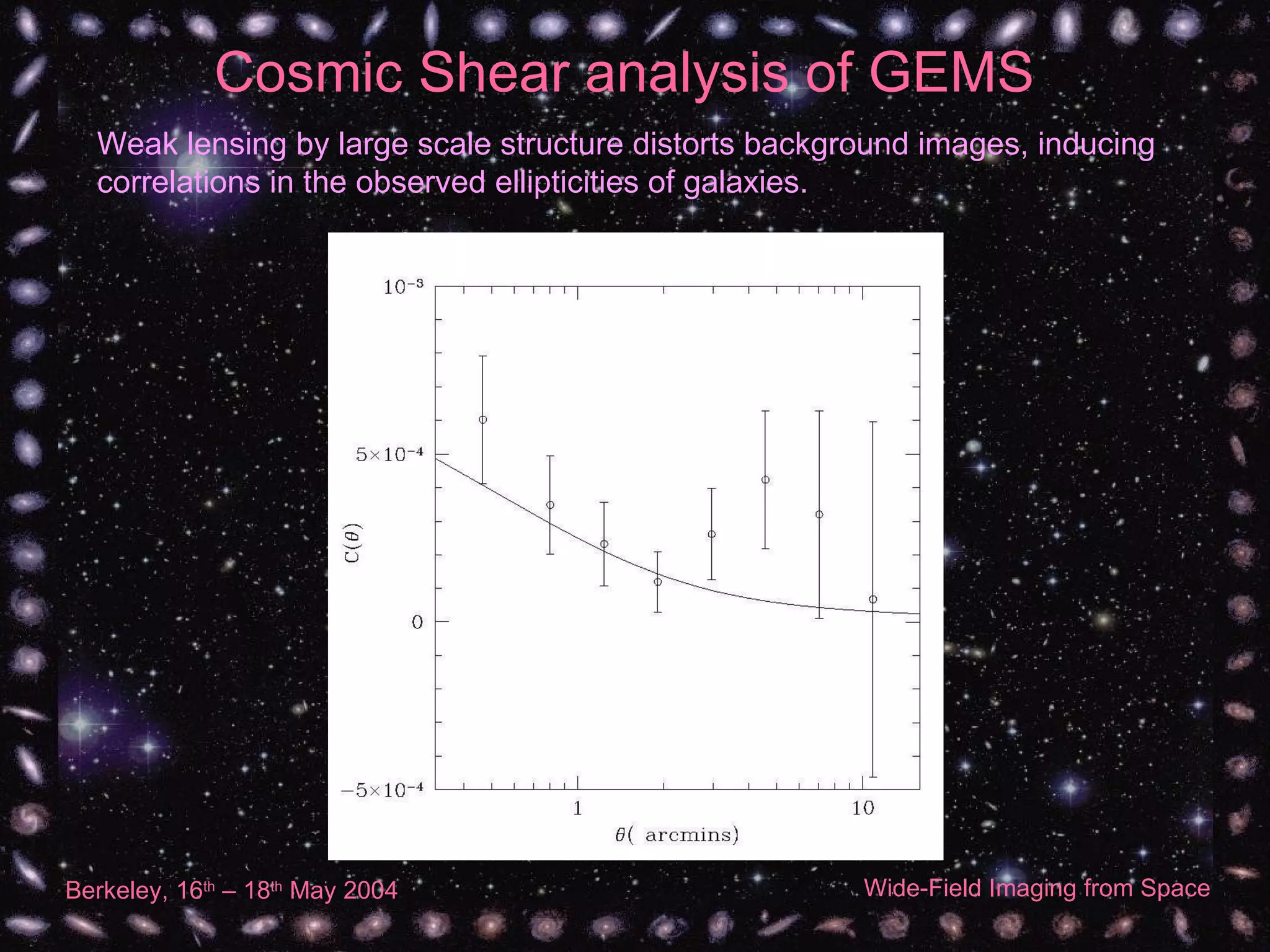 Weak Lensing from GEMS | PPT | Free Download