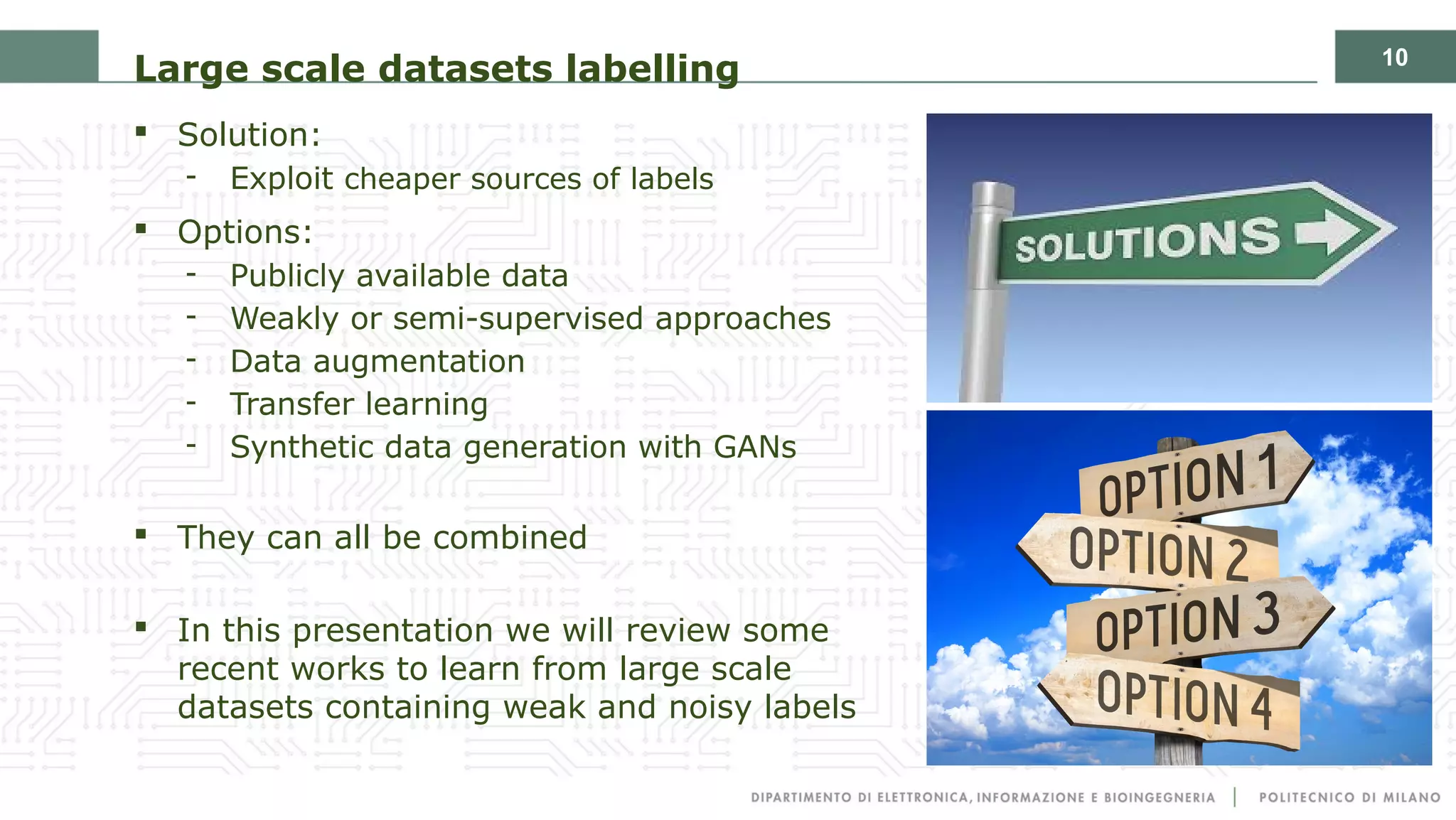 Applying Deep Learning with Weak and Noisy labels | PPT | Artificial ...