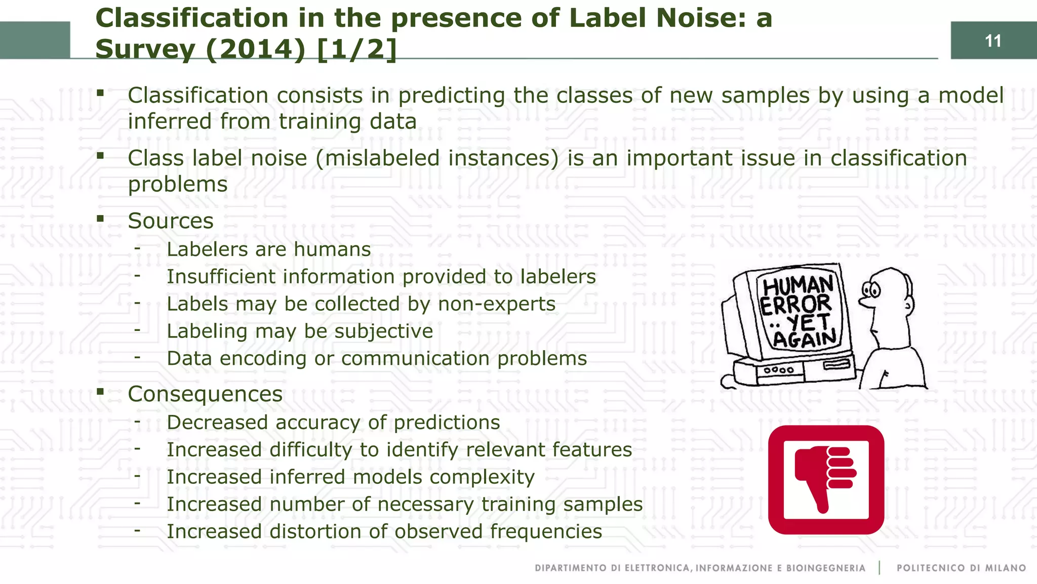 Applying Deep Learning with Weak and Noisy labels | PPT | Artificial ...