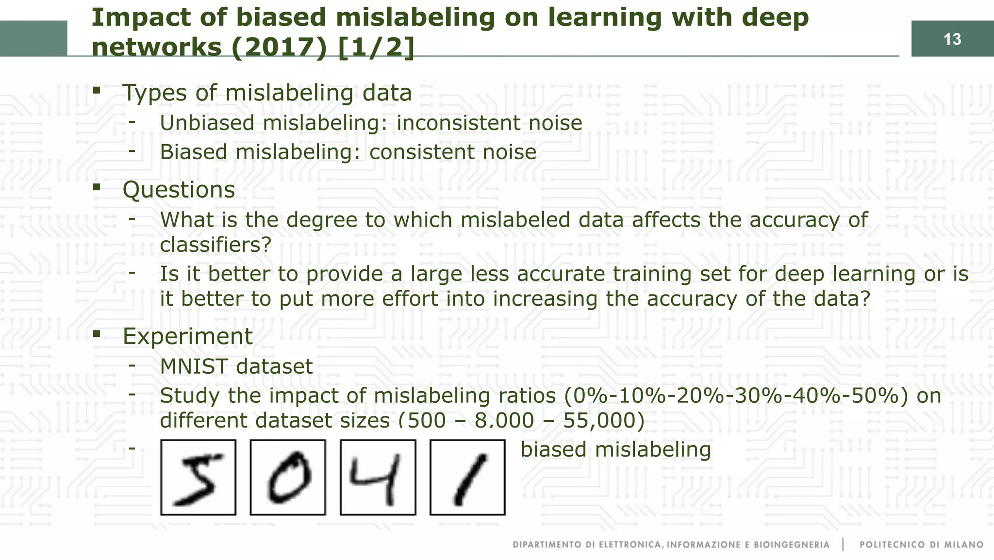 Applying Deep Learning with Weak and Noisy labels | PPT | Artificial ...