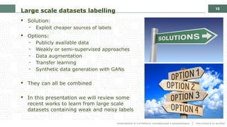 Applying Deep Learning with Weak and Noisy labels | PPT