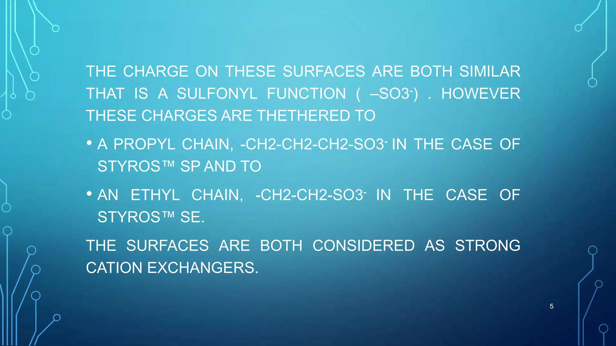 Weak and strong cation exchanger different behaviors | PPT